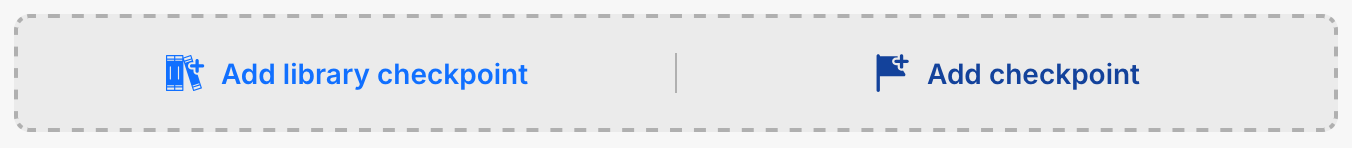 Reusing steps with library checkpoints | Virtuoso Guide