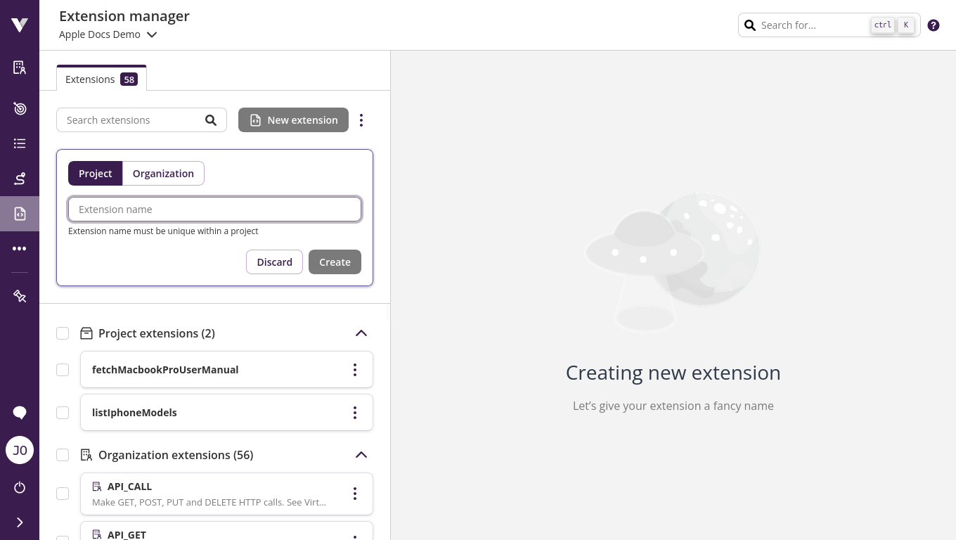 Extensions (Natural language extensions) | Virtuoso Guide