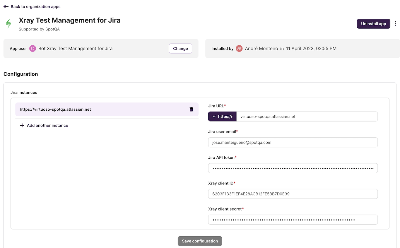 Xray Virtuoso App | Virtuoso Guide